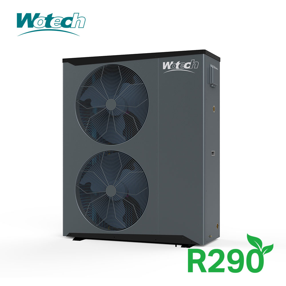 20KW R290 Monobloc Heat Pump Wotech with Enhanced Durability and DC ...